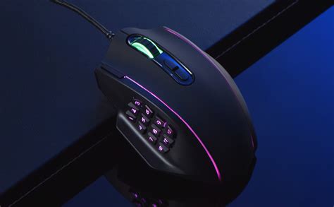 Gaming Mouse Rgb Led Backlit Mouse With Side Buttons Mpow