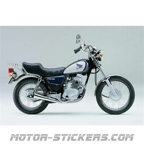 Honda Cm 125 Custom 1999 Decals
