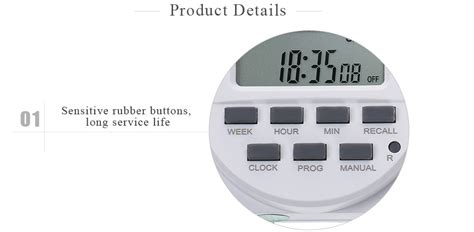 SINOTIMER V Control Power Timer AC Timer Switch Control Days Programmable Time Relay A