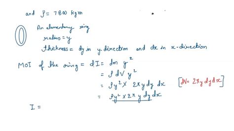 Solved The Frustum Is Formed By Rotating The Shaded Area Around The Axis Determine The Moment