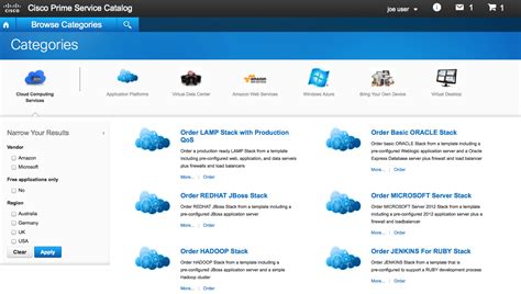 Introducing Cisco Prime Service Catalog Version Cisco Blogs