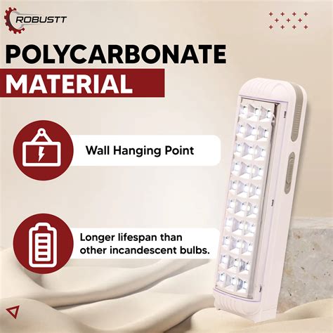 Buy Best Rechargeable Emergency Light Lamp Online Robustt