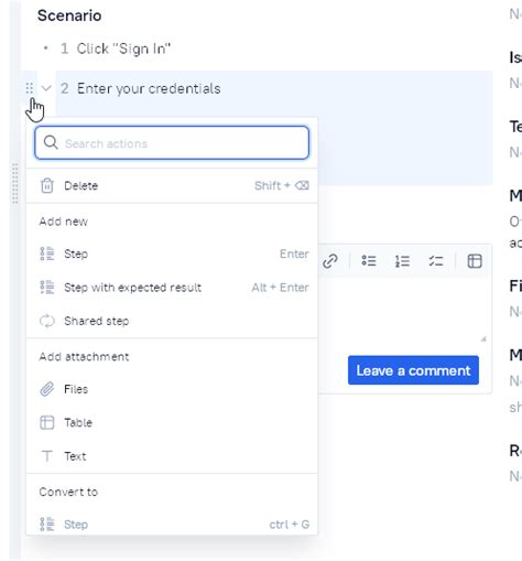 Test Case Scenario Allure Testops Docs