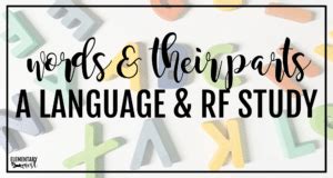 Reading Foundations Affixes Root Words Elementary Nest