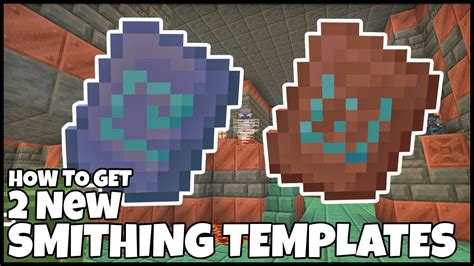 How To Get The 2 New 1 21 Smithing Templates In Minecraft Youtube
