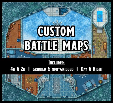 Custom Ttrpg Battle Map Etsy