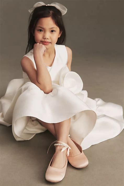 Princess Daliana Pearl Flower Girl Flats Anthropologie
