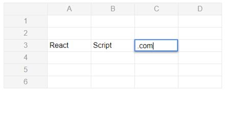 Simple Spreadsheet Component For React Reactscript