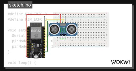 Hcsr04 Arduino Wokwi Esp32 Stm32 Arduino Simulator