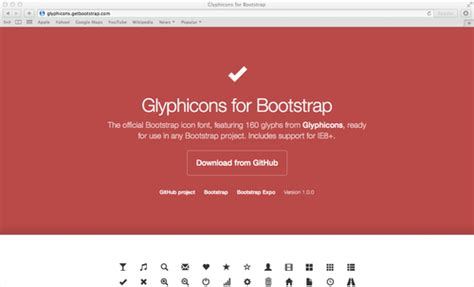 Keep On Learning Glyphicons For Twitter Bootstrap