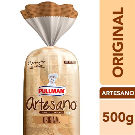 Pão De Forma Original Pullman Artesano 500g Carrefour