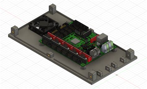 SKR V Electronics Case For Use With The BTT TFT MZ Screen Raspberry Pi B By Djos