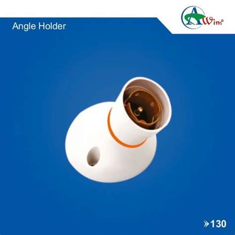 Polycarbonate Awins Angle Holder For Electrical Fitting B22 At ₹ 9