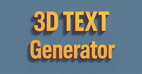 Css 3d 文字生成器 Tripo Css 3d 文字生成器 Tripo