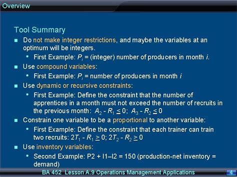 Readings Chapter 4 Linear Programming Applications In Marketing