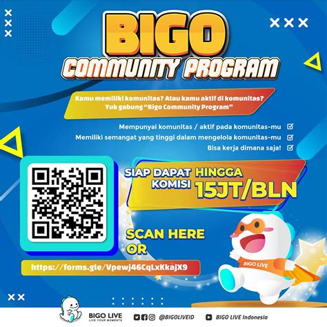 Kamu punya komunitas? atau aktif di... - Bigo Live Indonesia