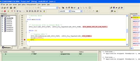 stm8 cosmic example passadrop