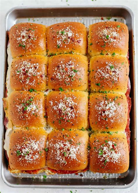 Hot Italian Sliders Eat Yourself Skinny