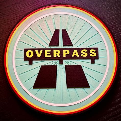 CS Overpass Map Logo Icon D Printable Stl File Etsy