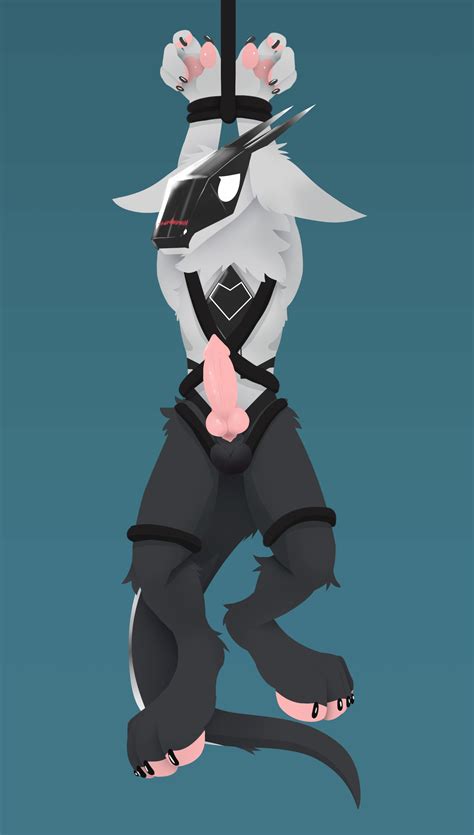 Rule 34 Absurd Res Anthro Bondage Bondage Bound Erection Hi Res Male