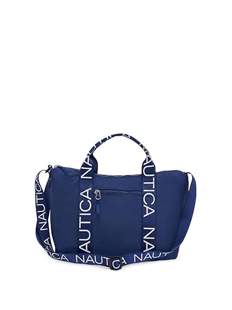 Buy Nautica Navy Structured Handheld Bag Handbags For Women 25646560