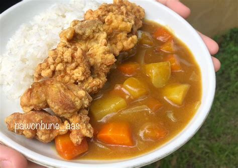 Resep Chicken Karaage Curry Rice Oleh Pawonbuneaas Cookpad