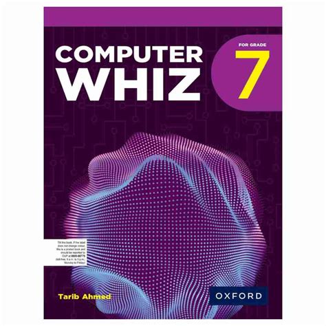 Computer Whiz Book 7 Maryam Academy Booksellers