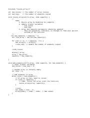 Efficient Array Resizing And Element Addition How To Resize Course Hero