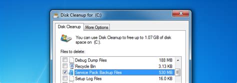 Should You Delete Windows Service Pack Backup Files To Save Space