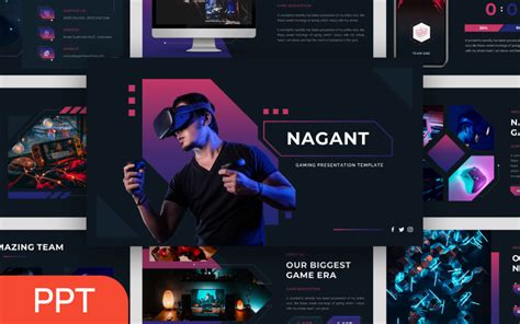 Игры Шаблоны Powerpoint темы Ppt и Pptx для презентаций видеоигр
