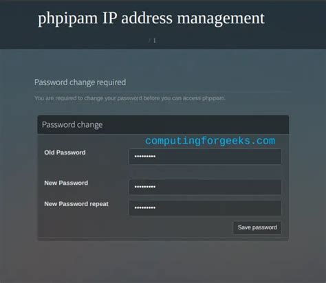 Install Phpipam On Debian 12 Bookworm With Lets Encrypt Ssl Computingforgeeks