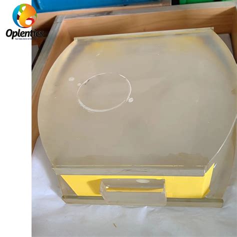 optical special shaped glued prism for ophthalmic optical biometer