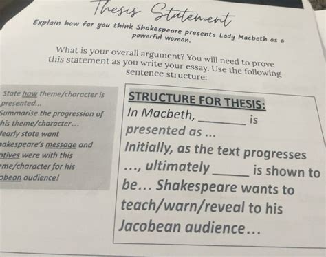 Solved Explain How Far You Think Shakespeare Presents Lady Macbeth As