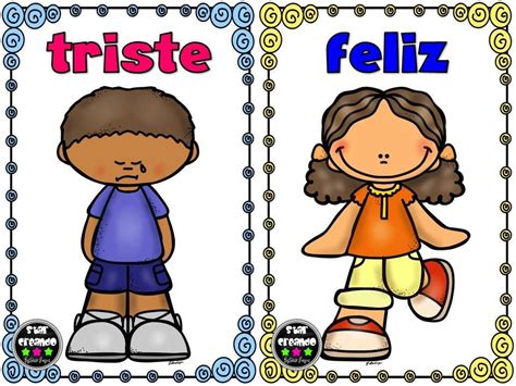 Opuestos Antónimos O Contrarios Tarjetas Para Trabajar En Clase I