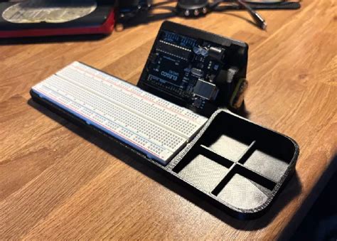 Make Of Breadboard Arduino Uno Holder By Stringsiv Download Free Stl Model