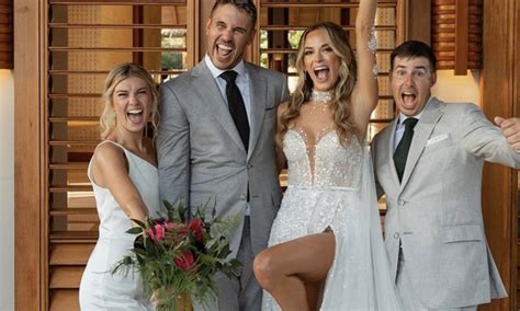 Brooks Koepkas Wedding Outfit Featured A Tribute To His Rivalry With