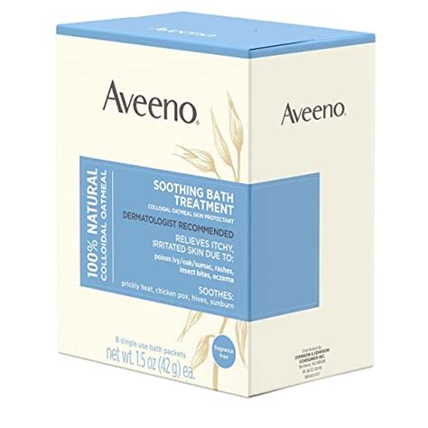 Aveeno Fragrance Free Soothing Bath Treatment And Soak For Soothing