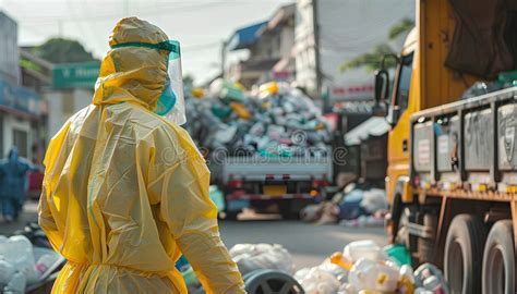 Worker Wear Ppe Protective Clothing Against Corona Virus Of Infectious