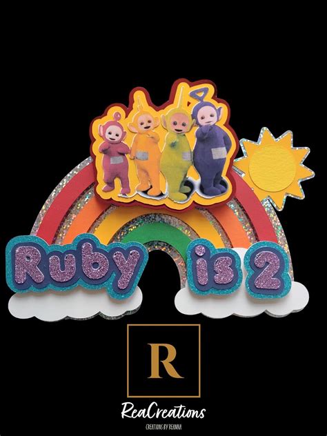 Teletubbies Cake Topper Etsy Uk