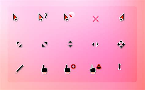 Sunrise Cursors Red Stardusts Ko Fi Shop Ko Fi ️ Where Creators