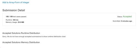 Add To Array Form Of Integer Lists Manipulation