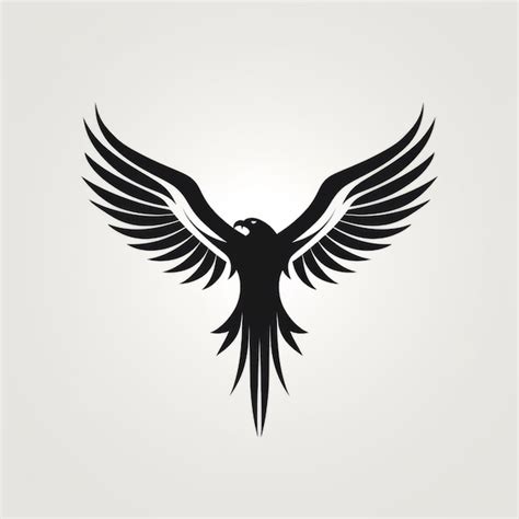 Minimalist Simple Eagle Tattoo