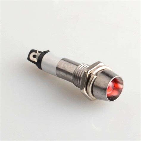 Red Metal Led 12v Makers Electronics