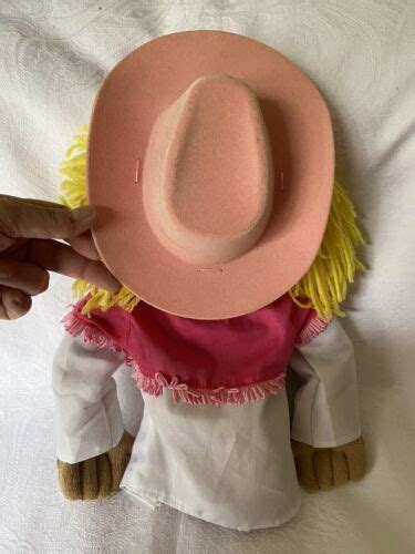 Melissa And Doug Sally Sidesaddle Cowgirl Hand Puppet Muppet No Stick