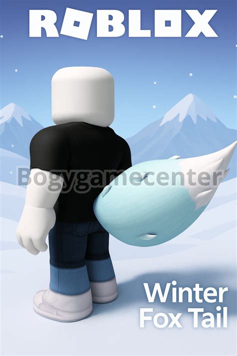 Roblox Winter Fox Tail Waist Normal Rated Series 7 Toy Bogy Game Center V20