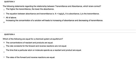 Question 3 The Following Statements Regarding The