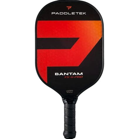 Paddletek Bantam Ts 5 Pro Standard Weight Pickleball Paddle Standard Red