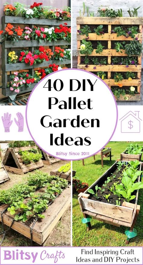Cheap And Easy Diy Pallet Garden Ideas