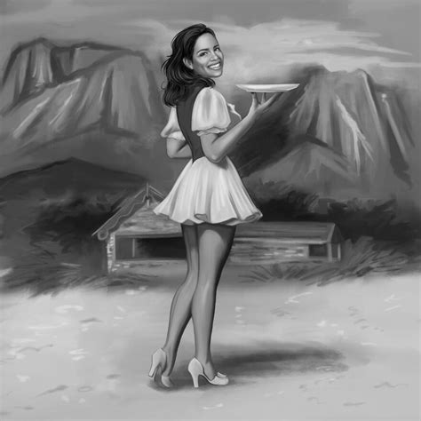 Pin Up Drawings Black And White