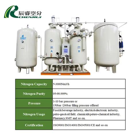 Pressure Swing Adsorption Nitrogen Producing Equipment
